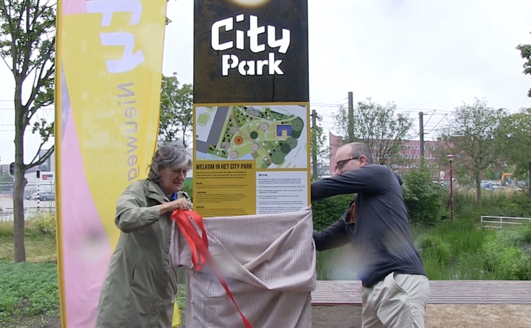 Rozentuin in City heet vanaf nu: 'City Park' - De Digitale Stad Nieuwegein