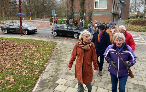 Alma Feenstra: 'Eerste solidariteitsmars Nieuwegein een groot succes ...