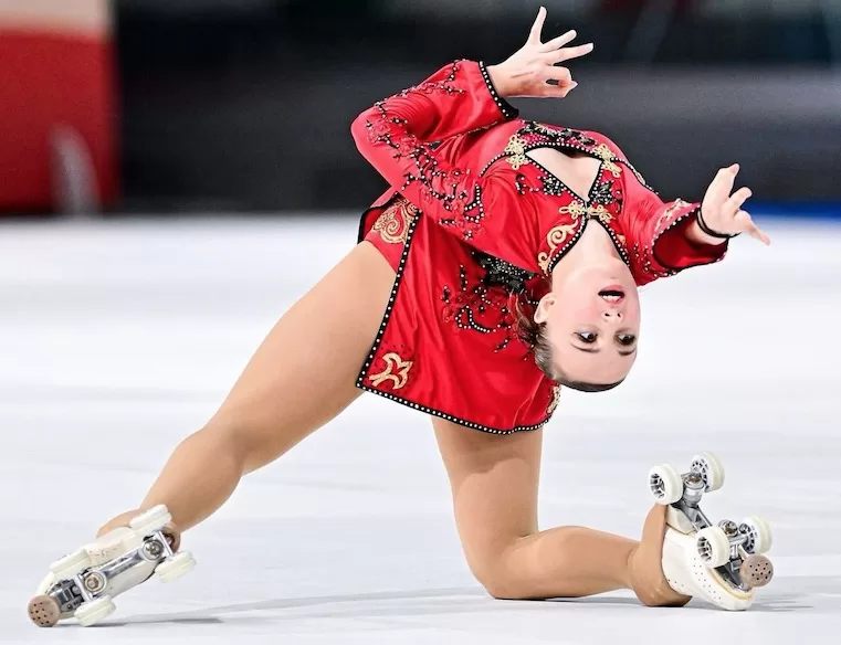 Kunstrolschaatsen: Quinty van Lare maakt historie - De Digitale Stad ...